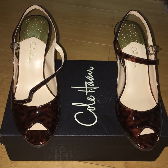 Cole Haan | Shoes | Cole Haan Nike Air Slingback Tortoise Pump | Poshmark